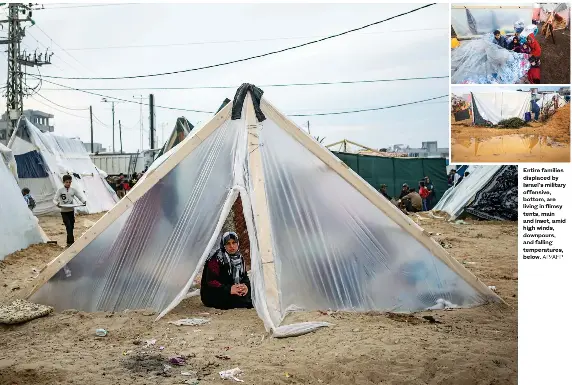 War, winter rains and freezing cold - PressReader