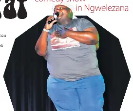 Comedy show in Ngwelezana - PressReader
