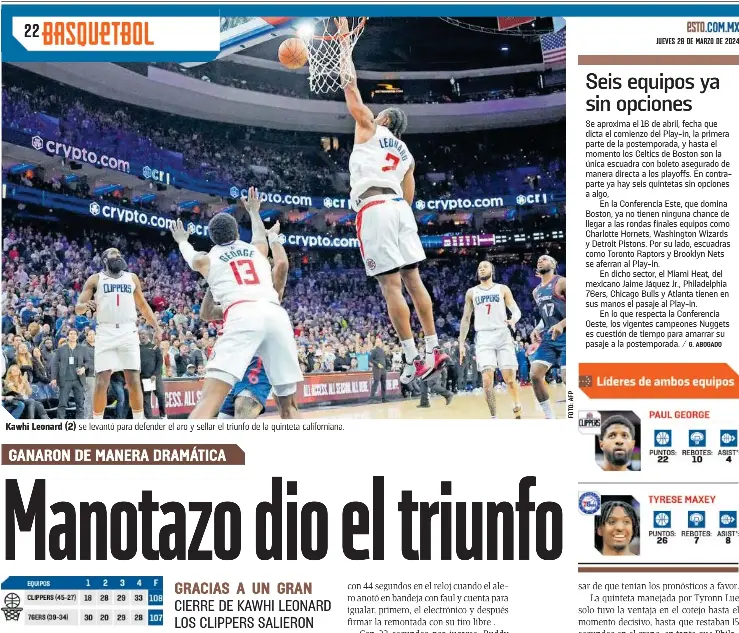 Manotazo dio el triunfo - PressReader