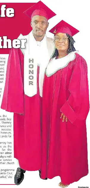 Husband and wife experience first graduation together - PressReader