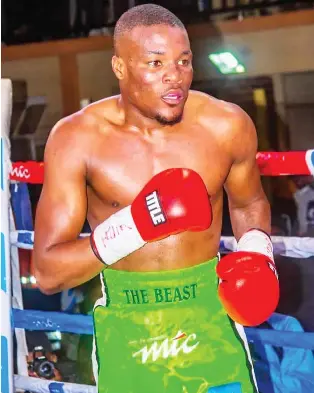 Namibian pugilist ‘The Beast’ to redeem himself - PressReader