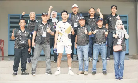 Muhd Amin takes badminton gold in 12th Asean Para Games - PressReader
