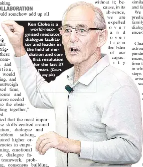 Why dialogue in politics - Ken Cloke - PressReader