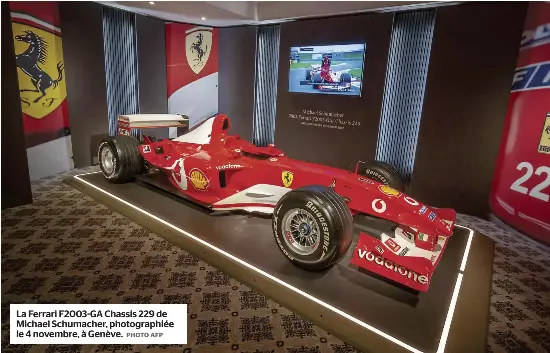 Somme record pour la Ferrari de Schumacher - PressReader