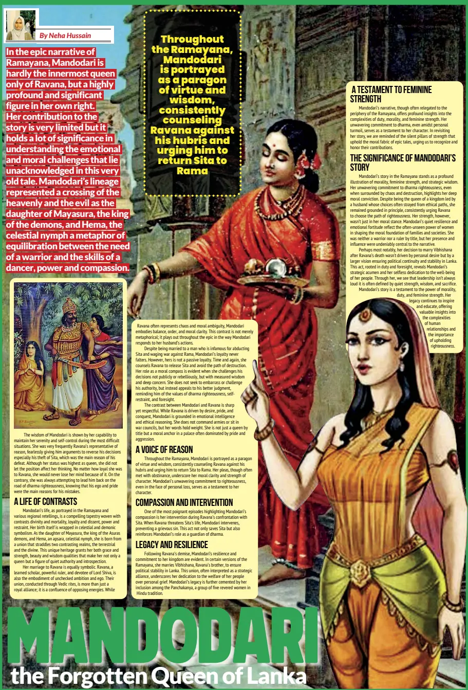 MANDODARI the Forgotten Queen of Lanka - PressReader