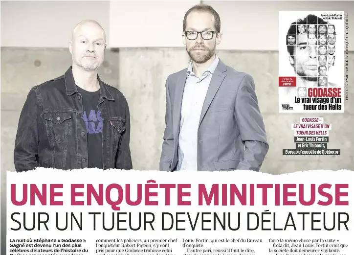 UNE ENQUÊTE MINITIEUSE SUR UN TUEUR DEVENU DÉLATEUR - PressReader