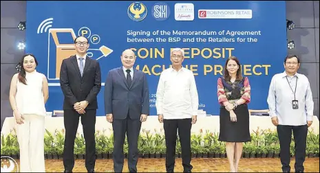 The Bangko Sentral ng Pilipinas and its partner retailers SM Retail Inc ...