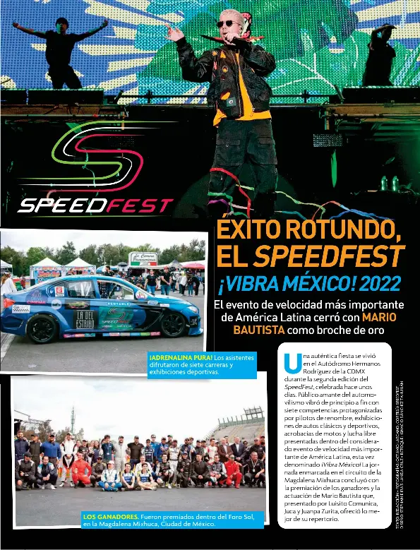 ÉXITO ROTUNDO, EL SPEEDFEST ¡VIBRA MÉXICO! 2022 - PressReader