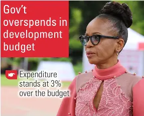 Gov’t overspends in developmen­t budget - PressReader