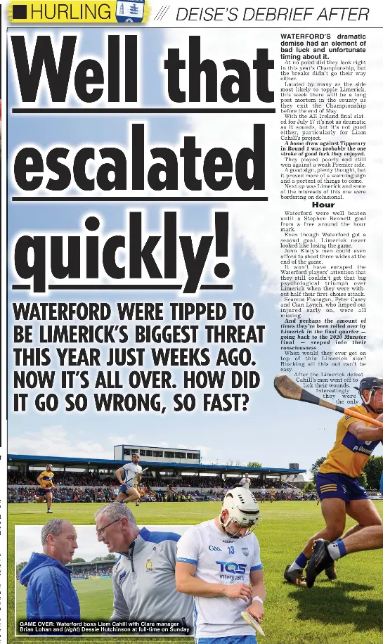 Well that escalated quickly! - PressReader