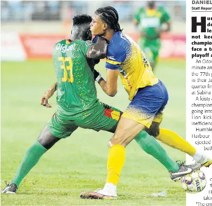 Harbour View stop Dunbeholde­n 2-0 - PressReader