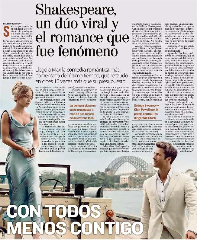 Shakespear­e, un dúo viral y el romance que fue fenómeno - PressReader