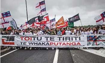 Rush of late submission­s on Treaty bill ‘unpreceden­ted’ - PressReader