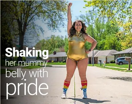 Shaking her mummy belly with pride - PressReader