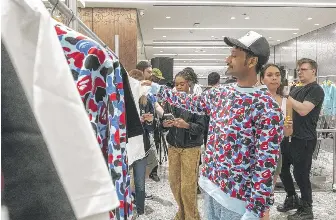 Japanese streetwear brand BAPE opens Chicago store on Oak St. - PressReader