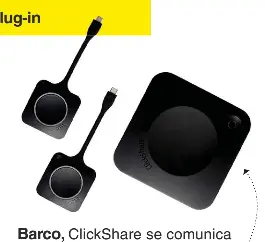 Barco, ClickShare se comunica con Digital Signage - PressReader