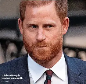 Harry ‘would love reconcilia­tion’ with family - PressReader