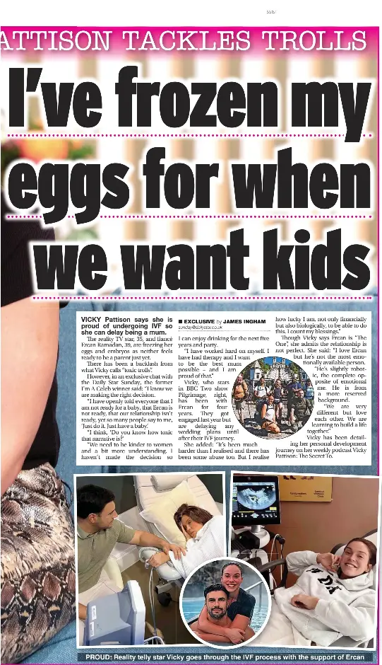 I’ve frozen my eggs for when we want kids - PressReader