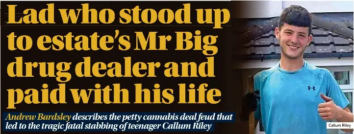 Lad who stood up to estate’s Mr Big drug dealer and paid with his life ...