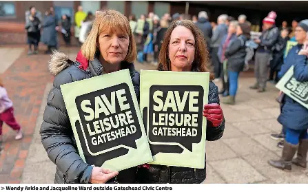 Residents strive to save leisure centre - PressReader