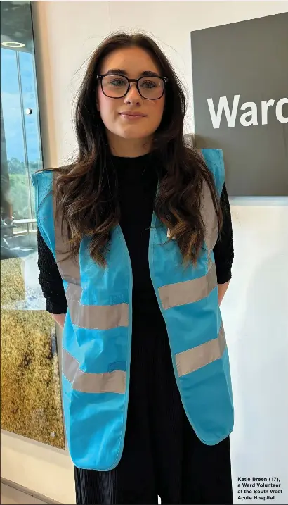 Shaping future: Teen volunteer makes a difference at hospital - PressReader