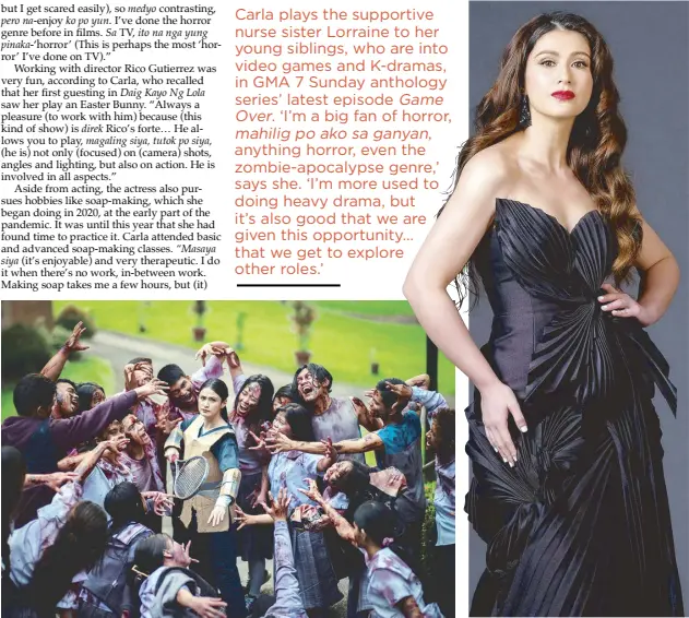 CARLA ABELLANA TAKES A BREAK FROM DRAMA TO DO HORROR - PressReader