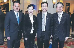 Recepción un brindis por la visita de la presidenta de taiwán, tsai ing ...