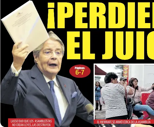 ¡PERDIERON EL JUICIO! - PressReader