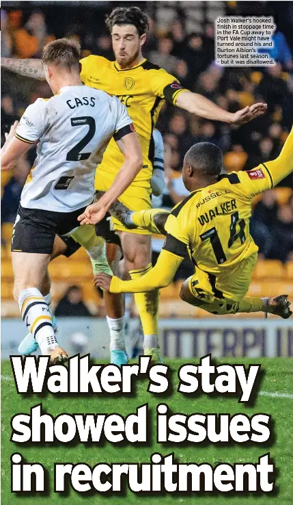Walker’s stay showed issues in recruitmen­t - PressReader