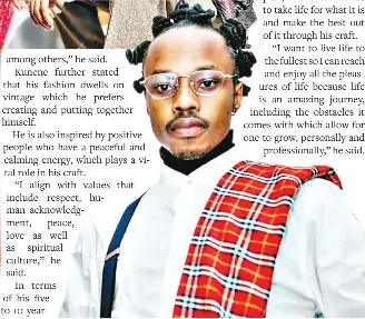 Fashion and design my calling - Mncedisi - PressReader