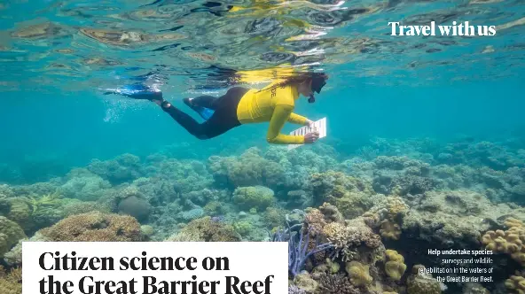 Citizen science on the Great Barrier Reef - PressReader