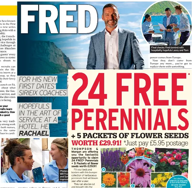24 FREE* SERIES, FRED PERENNIALS FIVE-STAR LUXURY TELLS - PressReader