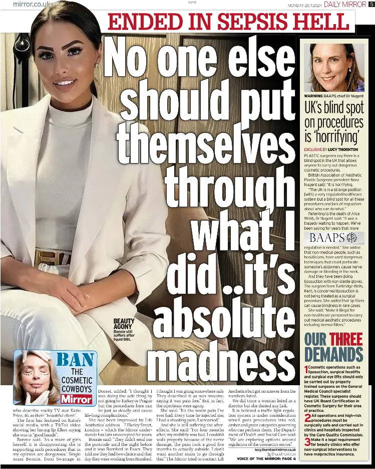 No one else should put themselves through what I did ..it’s absolute madness - PressReader