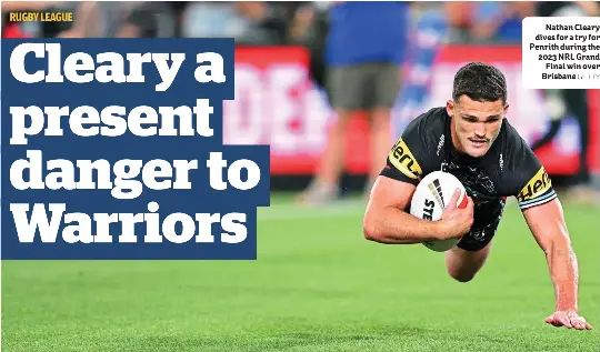 Cleary a present danger to Warriors - PressReader