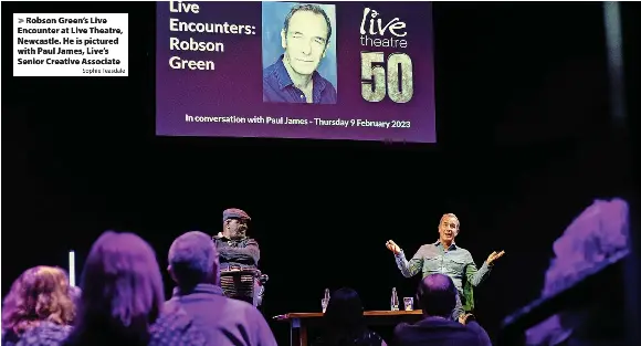 Geordie star Robson goes back where it all began - PressReader