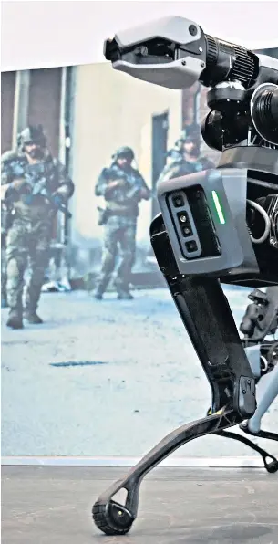 Mind readers, robot dogs and killer lasers: how Star Wars is coming true - PressReader