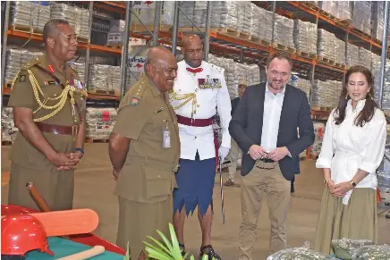 RFMF Salutes Crown Princess of Denmark’s Tour of Blackrock - PressReader