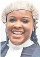 Black and blind Jess a barrister trailblaze­r - PressReader