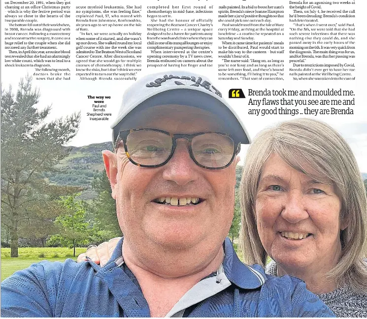 Cancer took love of my life and left me with a broken heart - PressReader