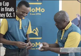 MOMO CUP DRAW: - PressReader