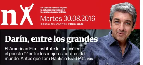 Ricardo Darín Orgullo argentino - PressReader