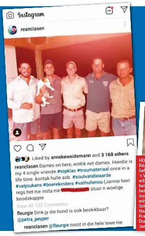 Ons soek vroue vir boer Réan se vriende - PressReader