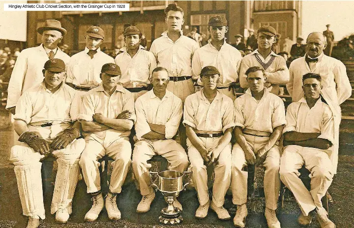 The cricketing stars of Hingley Athletic - PressReader