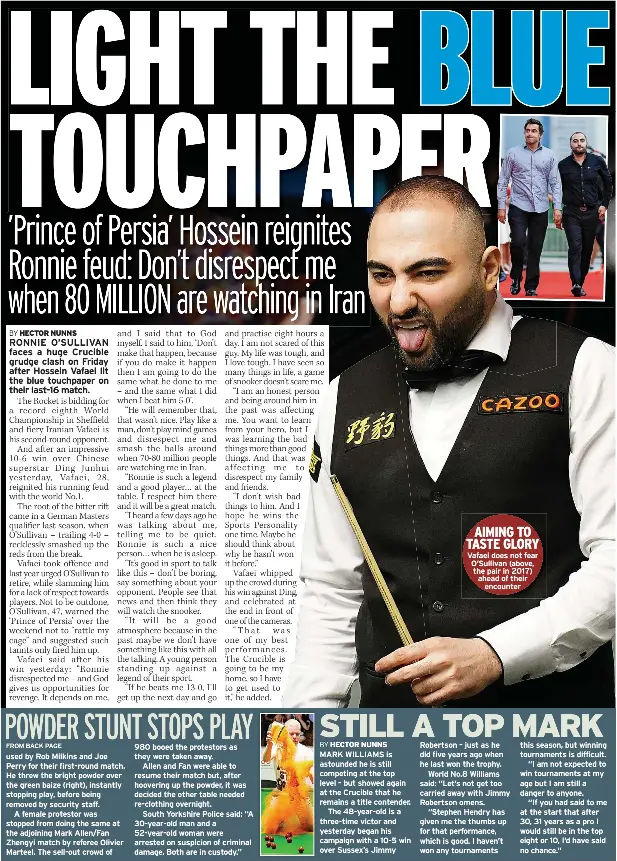 LIGHT THE BLUE TOUCHPAPER - PressReader