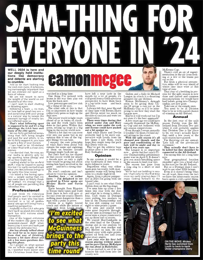 SAM-THING FOR EVERYONE IN ’24 - PressReader