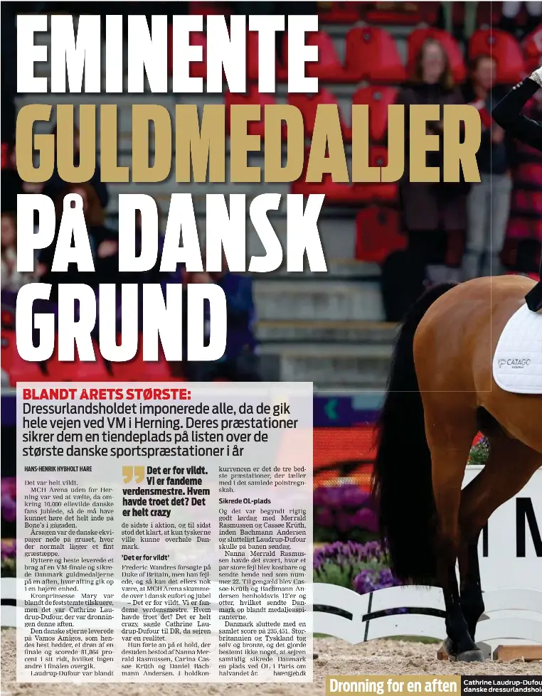 EMINENTE GULDMEDALJ­ER PÅ DANSK GRUND - PressReader