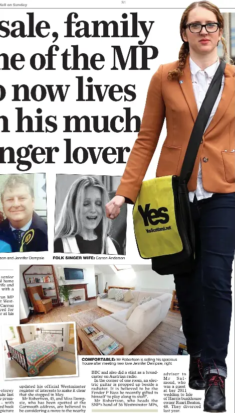 For sale, family home of the MP who now lives with his much younger ...