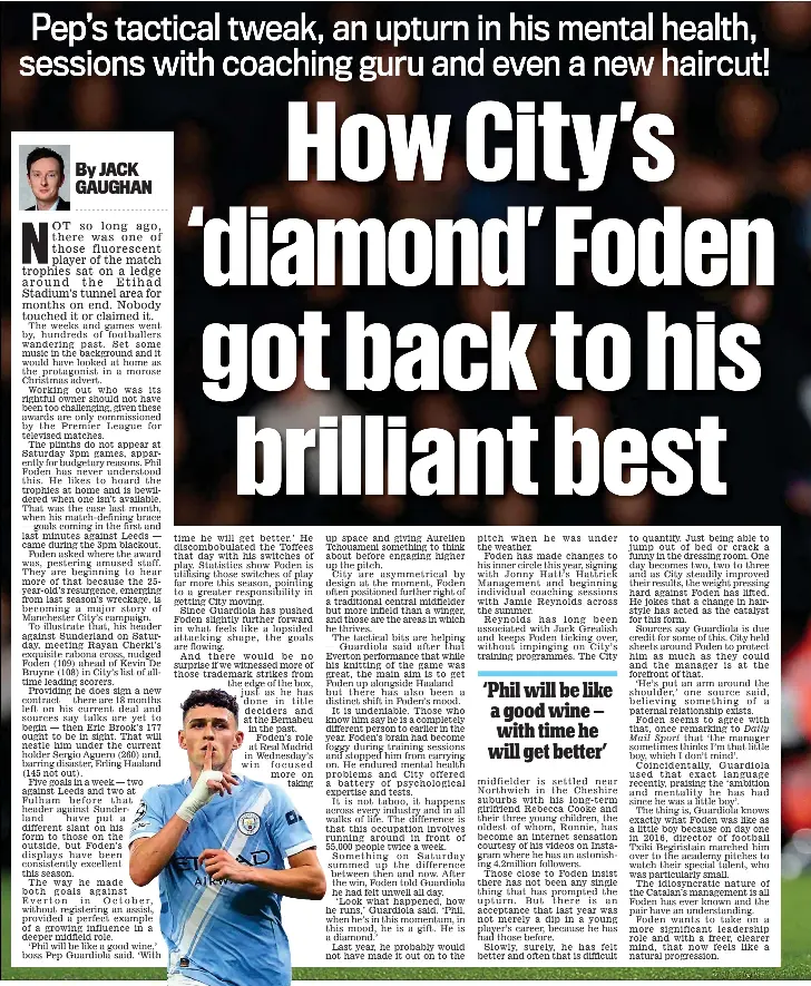 How City’s ‘diamond’ Foden got back to his brilliant best - PressReader