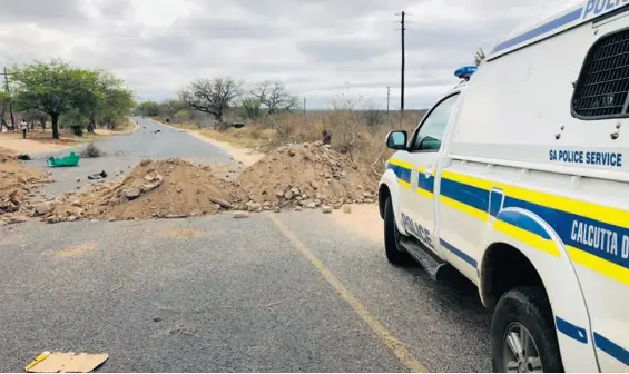 Tourism disrupted as protesters close R536 road for a week - PressReader