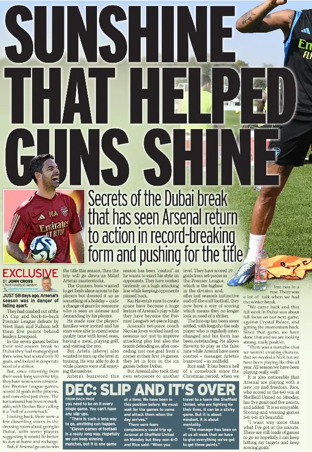 Sunshine that helped guns shine - PressReader